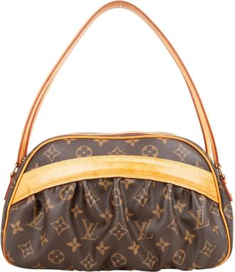 Louis Vuitton Crossbody Bags - Louis Vuitton Canvas Monogram Clara Handbag - Gr. unisize - in Braun - f&uuml;r Damen