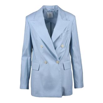 Eleventy Damen, Jacken, Blau, LGr&ouml;&szlig;e