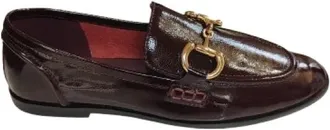 Jeffrey Campbell Femme, Chaussures, Rouge, Taille: 40 EU Mocassins en velours c&ocirc;tel&eacute;