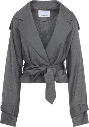 Frankie Shop Femme, Manteaux, Gris, Taille: 38 FR Trench Coat