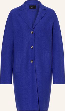 Oui Wollmantel blau