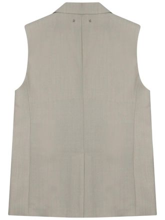 Golden Goose Virgin Wool Vest - Beige