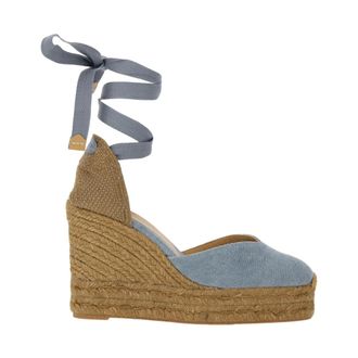 Castaner Femme, Chaussures, Bleu, Taille: 39 EU Chiara Wedge Espadrille