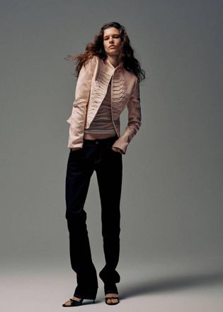 Mango Jean slim taille classique bleu - Femme - 32 - MANGO