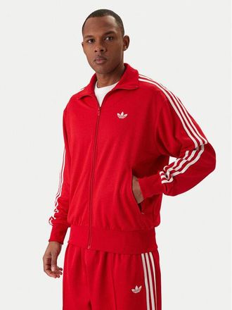 adidas Sweatshirt adicolor Firebird KE0788 Rot Loose Fit