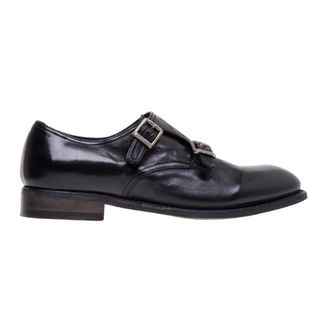 Rolando Sturlini Double Buckle Shoe - - Shoes - Herren - Schwarzk - 41 1/2 EU