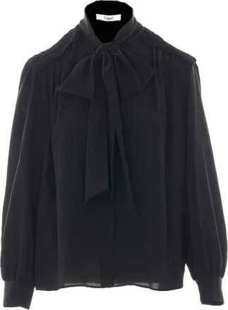 Chlo&eacute; Bluse - Schwarz