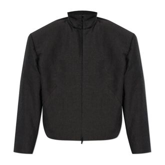 Balenciaga Jacke mit Stehkragen - - Jackets - Damen - Grau - 2XS