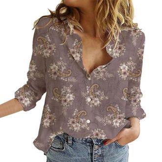 Generic t-Shirts &agrave; Manches Courtes Femme, t-Shirt &agrave; Paillettes pour Femmes, Tshirt Femme col v Fluide, Haut &agrave; Paillettes Manches Longues, Chemise Transparente