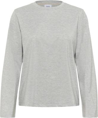 Saint Tropez Femme, Tops, Gris, Taille: 44 FR Long Sleeve Hauts