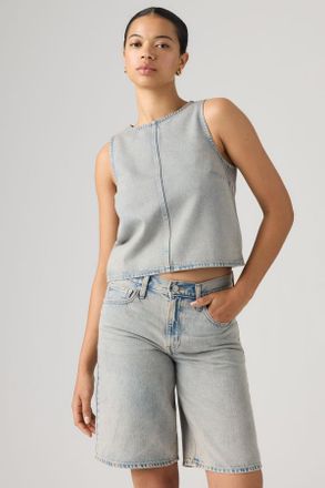 Levi's Denim Lightweight Shell Shirt - Femme - Gris / Mine Time Shell - XS