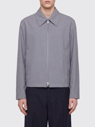 Jil Sander Surchemise en pure laine avec fermeture zipp&eacute;e