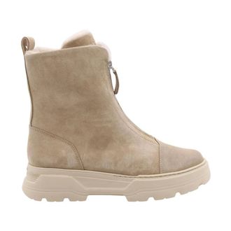 Paul Green Stilvolle Stiefelette mit breiter Krempe - - Shoes - Damen - Beige - 39 EU