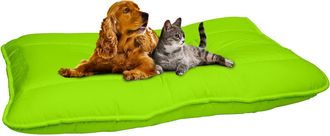 Italian Bed Linen Elegant Hundekissen Maxy, Apfel gr&uuml;n, 60x100cm