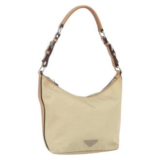 Prada Sac bandouli&egrave;re vintage Pre-owned - Femme - Pre-owned - Beige - Taille: ONE Size