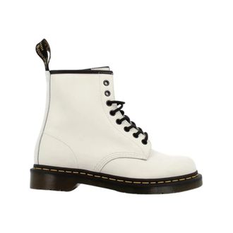Dr. Martens 1460 Stiefeletten aus glattem Leder - - Shoes - Damen - Wei&szlig; - 40 EU