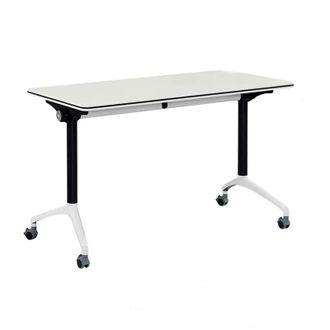 Generic Tragbarer Klapptisch, mobiler Schulungstisch, klappbarer Konferenztisch mit 360&deg;-Rollen (ger&auml;uscharm), f&uuml;r B&uuml;robesprechungsr&auml;ume, 140 x 40 x 75 cm