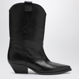 Isabel Marant Deurto Cowboystiefel aus schwarzem Leder