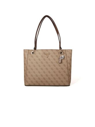 Guess Tragetasche Latte Logo/Braun
