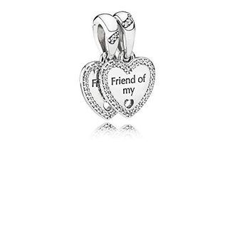 Pandora Hearts of Friendship Charm Anh&auml;nger - - Accessories - Damen - Grau - ONE SIZE