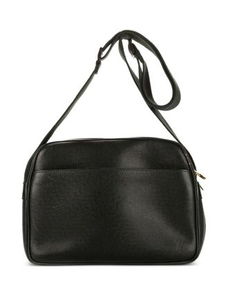 Louis Vuitton sac port&eacute; &eacute;paule Taiga (1990) - Vert