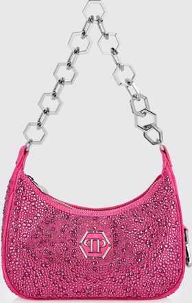 Philipp Plein Sac Port&eacute; &eacute;paule Femme couleur Fuchsia