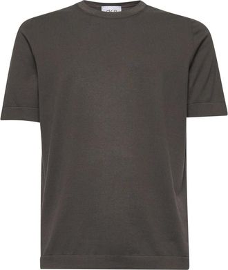 D4.0 Homme, Tops, Brun, Taille: M T-shirt &agrave; manches courtes et col rond