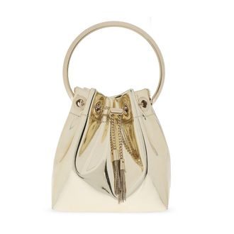 Jimmy Choo London Mirror Effect Bon Bon Schultertasche - - Bags - Damen - Gelb - ONE SIZE