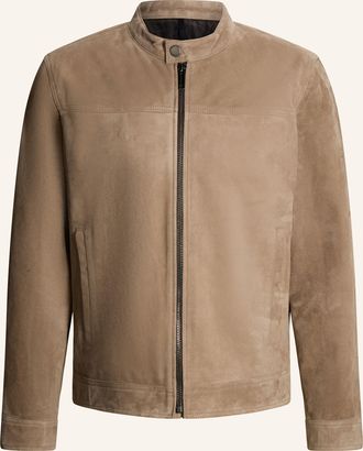 Strellson Velourslederjacke beige