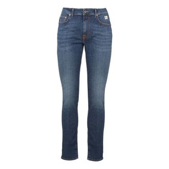 Roy Rogers Horizon Denim Jeans mit Kontrastn&auml;hten - - Jeans - Herren - Blau - W44