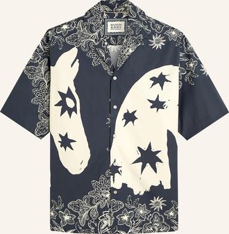 Scotch & Soda Resorthemd Relaxed Fit blau