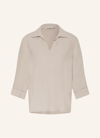 Maerz Maerz Muenchen Blusenshirt Mit 3/4-Arm Aus Leinen beige