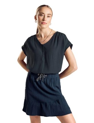 Street One Damen Materialmix T-Shirt