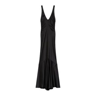 Sportmax Femme, Robes, Gris, Taille: 40 FR Katia Maxi Dress
