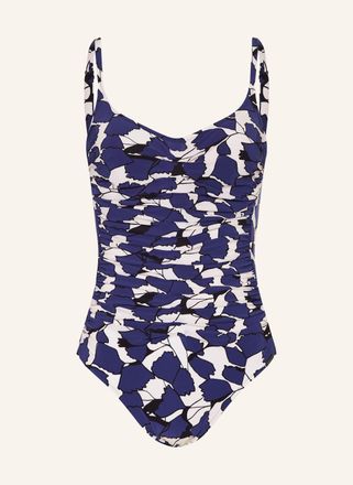 Maryan Mehlhorn Maryan Mehlhorn B&uuml;gel-Badeanzug Blue Leaves blau