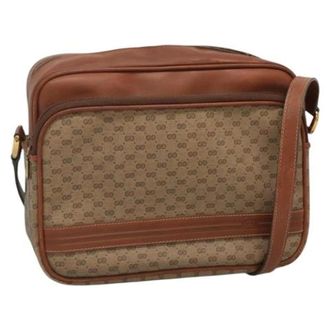 Gucci Pre-owned Cuir sacs-gucci - Femme - Pre-owned - Beige - Taille: ONE Size
