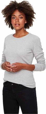 Vero Moda VMCARE Structure LS O-Neck BLOU NOOS