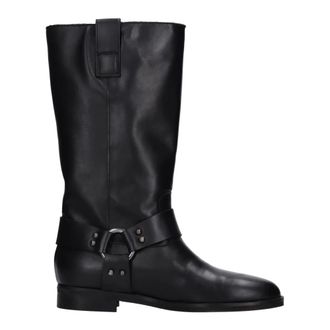 Gis&egrave;l moir&egrave; Bottes Noires - Femme - Chaussures - Noir - Taille: 41 EU