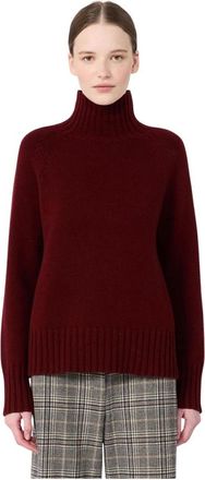 Max Mara Damen, Strickwaren, Rot, LGr&ouml;&szlig;e