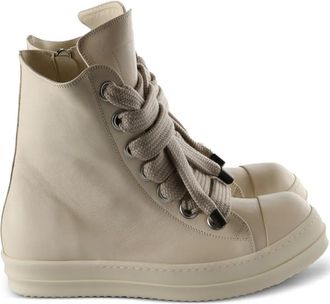 Rick Owens baskets montantes Jumbo - Tons neutres
