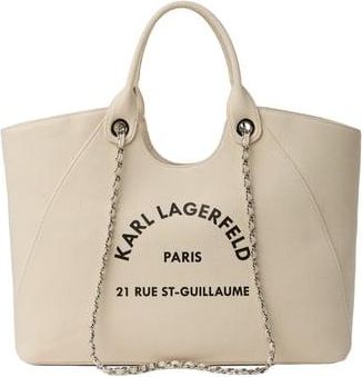 Karl Lagerfeld Sac &agrave; main imprim&eacute; en coton