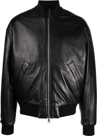 low brand Homme, Vestes, Noir, Taille: L Leather Vestes