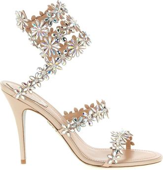 Rene Caovilla Femme, Chaussures, Rose, Taille: 38 1/2 EU Sandales Eva