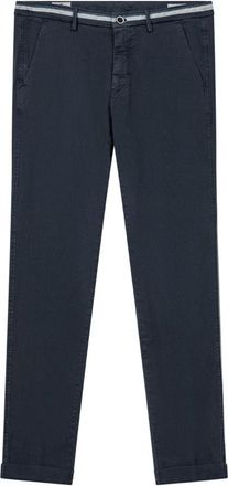 Mason's Homme, Pantalons, Bleu, Taille: 2XL Chinohose Slim-fit