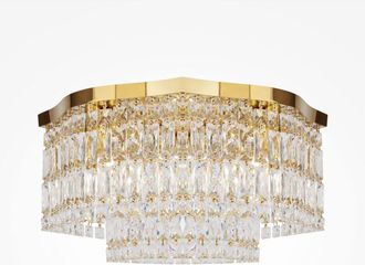 Maytoni Maytoni - Dune Plafonnier Moderne 6 Lumi&egrave;res Or E14
