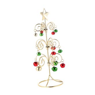 Valiclud Mini-weihnachtsbaumschmuck aus Eisen Weihnachtsschmuck f&uuml;r Tischdeko Weihnachtsbaumdekoration f&uuml;r Party Farbecht und Umweltfreundlich