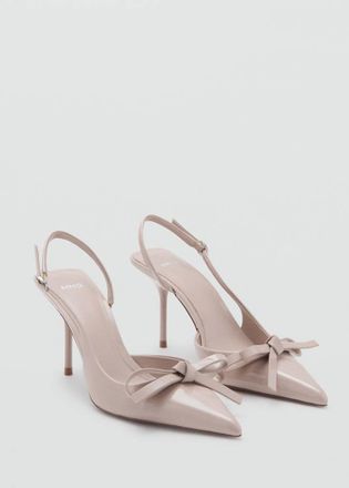 Mango Chaussures talon bout naud nude - Femme - 35 - MANGO