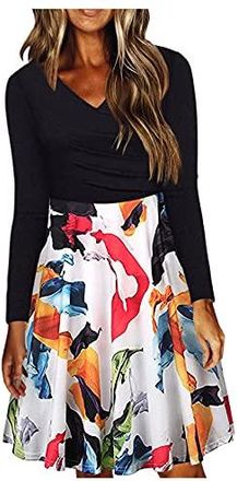 Generic Robes amincissantes 2026 Robe longue pour femmes Deep VWedding Fashion, rose, XL