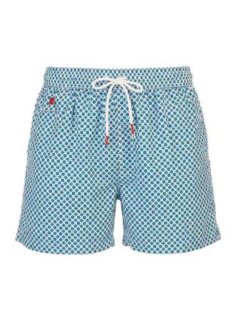 Kiton Short De Bain - Bleu