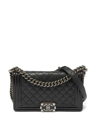 Chanel sac port&eacute; &eacute;paule Boy - Noir